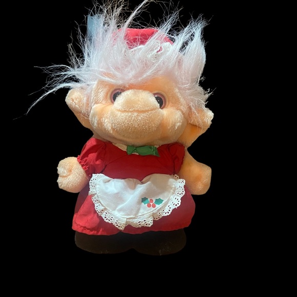 Trolls | Toys | Vintage Mrs Santa Claus 992 Troll Plush Good Condition ...